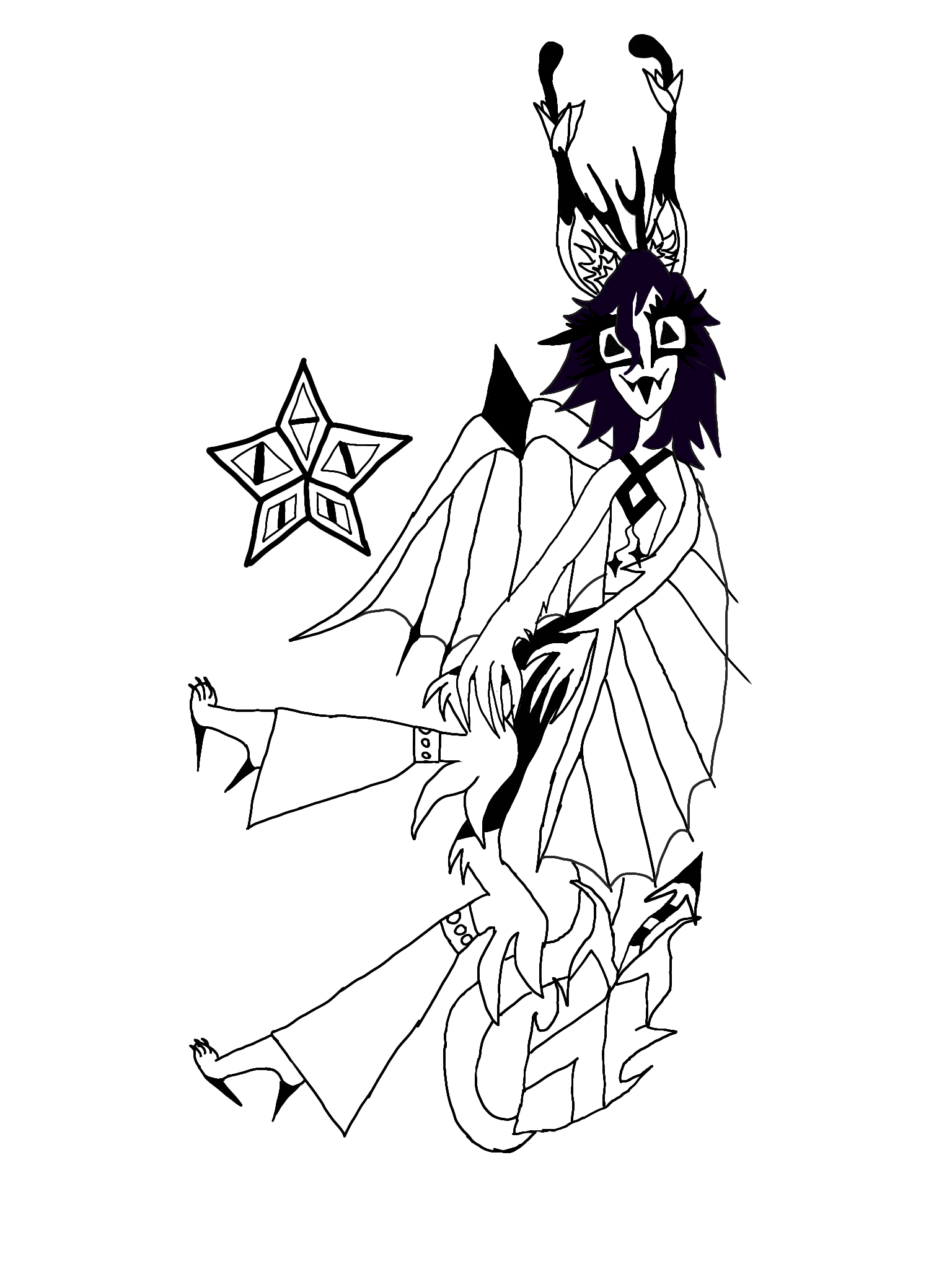 Acacia- Hazbin hotel OC - zeta