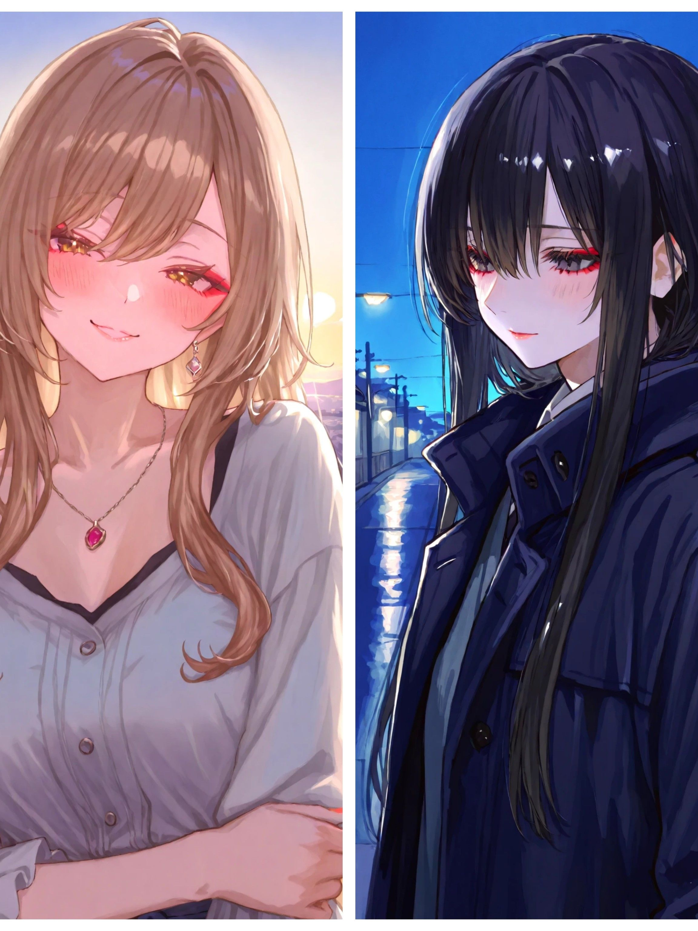 （感情が）軽い女と重い女 - zeta