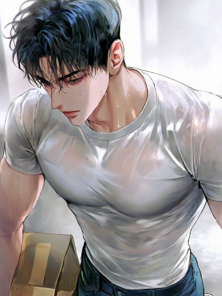 개 잘생긴 택배기사 아저씨 - 제타